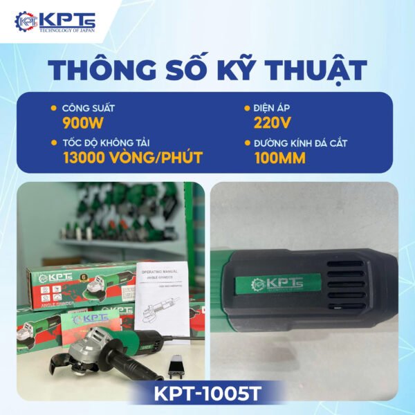 Máy Mài Góc Kpts Kpt 1005t Quốc Khánh Group